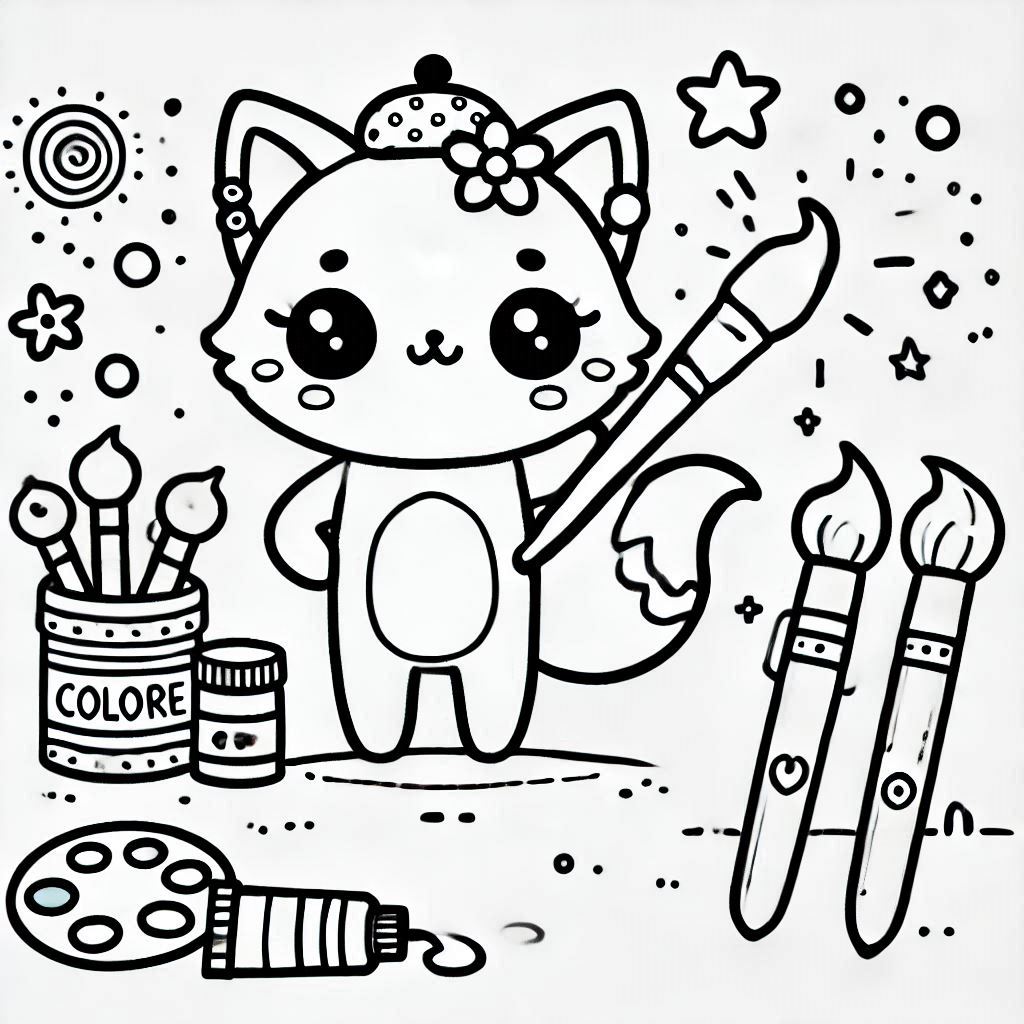 Coloring / Coloring page "Discover Creative Free Printable Coloring ...