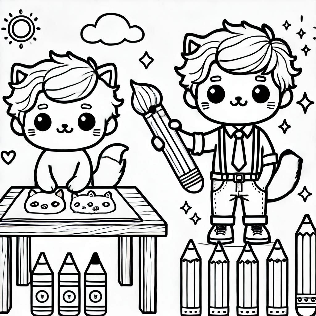 Coloring / Coloring page "Discover Creative Free Printable Coloring ...